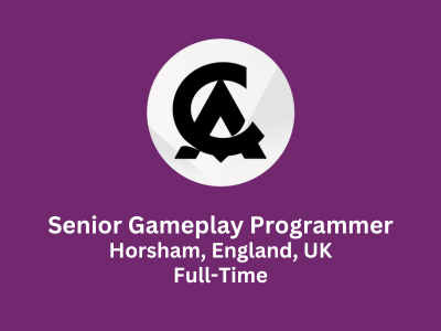 Creative Assembly is hiring Senior Gameplay Programmer