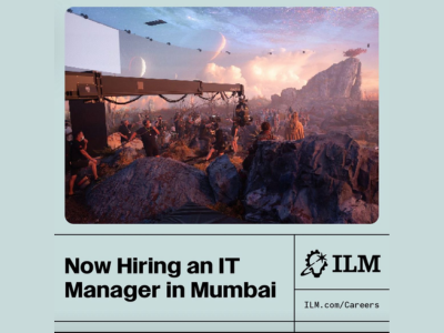 IT Manager required at Industrial Light & Magic - Mumbai, India