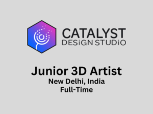 Junior 3D Artist required at Catalyst Design Studio - 3D Max, PS