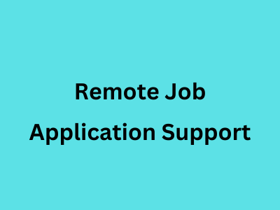 Remote job opening for Application Support job - full-time job