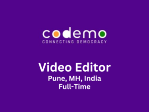Codemo Technology Solutions looking for a Video Editor - Pune