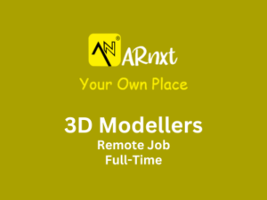 Remote job opening for 3D Modellers at ARnxt