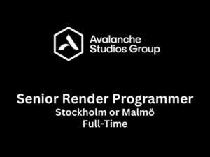 Avalanche Studios Group is hiring Senior Render Programmer