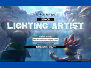 Sola Digital Arts Inc. is hiring Senior Lighting Artists/TDs