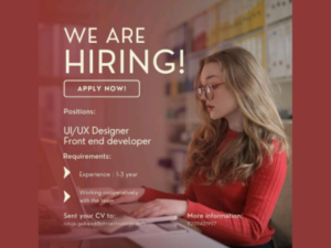 PHN Technology is hiring UI/UX Designer Front End Developer