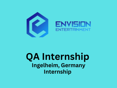 QA Internship at Envision Entertainment Studio - Ingelheim