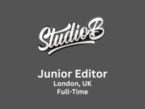 Studio B are looking for a Junior Editor - Photoshop, Premier Pro