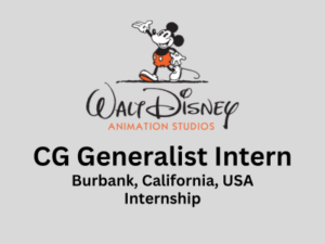 Walt Disney Animation Studios Environment Intern Summer 2024