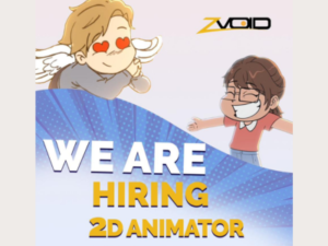 2D Animator required at ZVOID Ltd. Studio - Animate CC, Blender