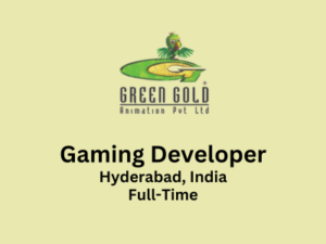 Green Gold has an opening for Gaming Developer - C#, HTML5
