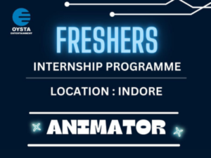 Oysta Entertainment Freshers Internship Programme for Animators