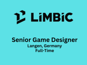 Senior Game Designer required at Limbic Entertainment GmbH