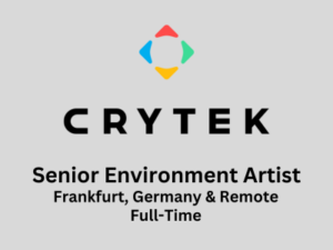 Crytek is looking for a Senior Environment Artist - 3ds Max, Blender