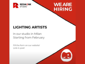 Red Monk Studio is looking for a 3D Lighting Artist - Maya, V-Ray