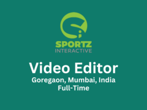 Sportz Interactive is looking for Video Editor - Premiere Pro/FCP