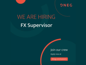DNEG India is looking for an experienced FX Supervisor