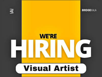 Job opening for Visual Artist at bridgeKala - After Effects, Maya