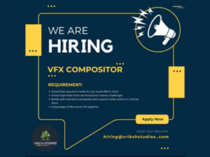 VFX Supervisor required at Vriksh Studios - Andheri, Mumbai