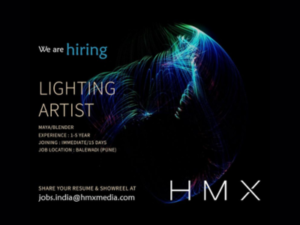 Lighting Artist required at HMX Media - Maya and Blender