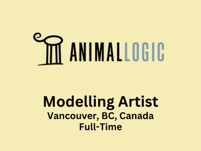 Modelling Artist required at Animal Logic Studio - Maya and ZBrush