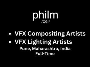 Multiple VFX job openings at philm CGI - Compositing, Lighting