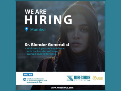 Senior Blender Generalist required at Nube Cirrus - Mumbai