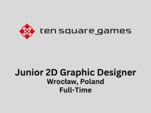 Ten Square Games is hiring Junior 2D Graphic Designer - Ps, Unity
