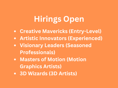 Multiple job openings at Pentool VFX Studio - Comp, Paint, Graphic