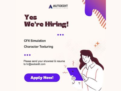 Multiple job openings at Auto Edit Productions - Mumbai, India