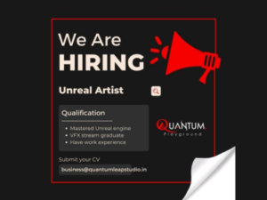Unreal Artist required at Quantum Leap Studio - Unreal Engine