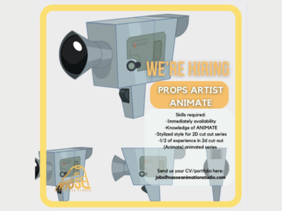 2D Artist required at Nasse Animation Studio - Animation and VFX Jobs