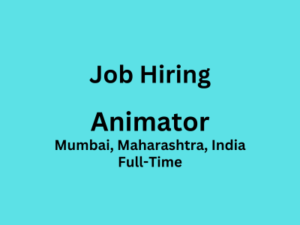 Full-time job opening for an experienced Animator - Unreal Engine