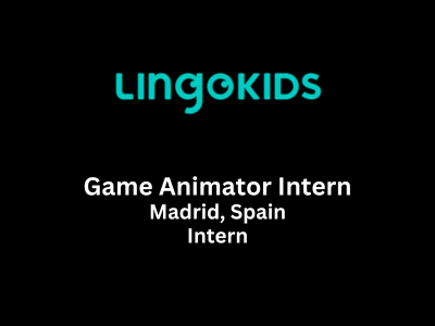 Lingokids Studios is hiring Game Animator Intern - Madrid