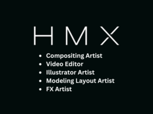 Multiple job openings at HMX Media - Illustrator, Compositing