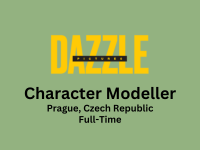 Character Modeller required at Dazzle Pictures - Maya, ZBrush
