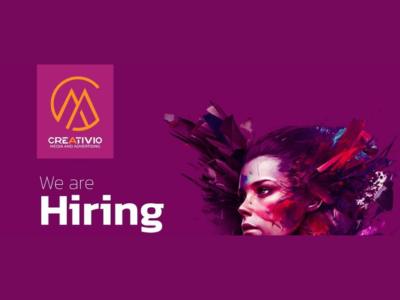 Multiple job openings at Creativio - Video Editor, HR, Graphic