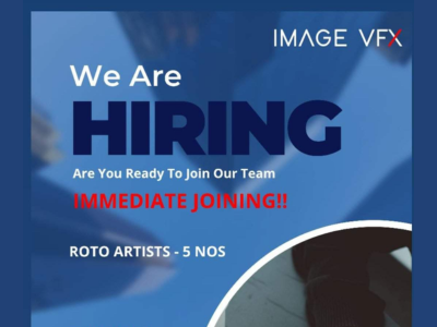Roto Artists are required at Image VFX Studio - Bangalore