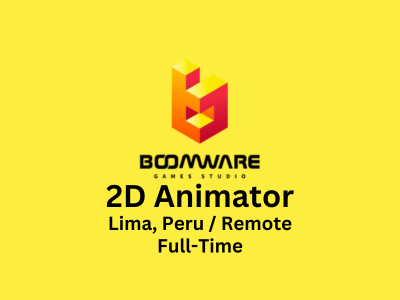 2D Animator required at Boomware Studio - Photoshop, Illustrator
