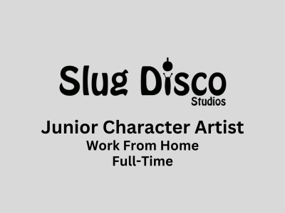 Junior Character Artist required at Slug Disco Studios - WFH