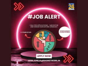 News24 is looking for talented Sub-Editors and Sr Sub-Editors