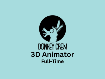 3D Animator required at Donkey Crew - Maya, Unreal Engine 5