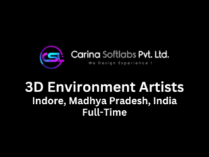 Walk-In Drive for 3D Environment Artists at Carina Softlabs