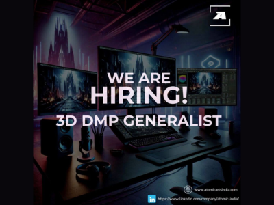 3D DMP Generalist required at Atomic Arts - Maya, Blender, Mari