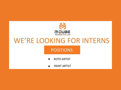 MCube Studios is looking for Interns - Roto Artist and Paint Artist