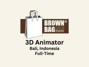 3D Animator required at Brown Bag Films - Maya