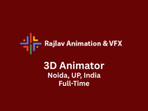 Rajlav Animation & VFX is looking for 3D Animator - Blender, Maya