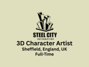 Steel City Interactive is looking for 3D Character Artist - Maya