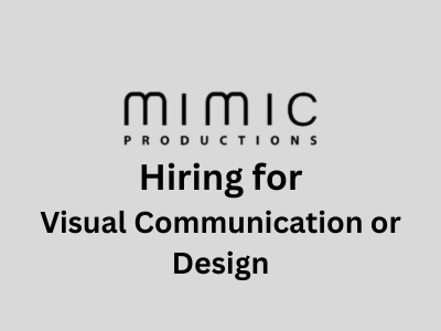 Mimic Productions with background in Visual Communication