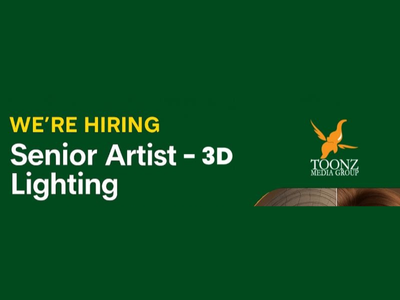 3D Lighting Artist required at Toonz Media Group - Maya, Houdini