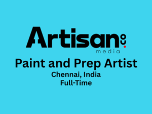 Artisan Media is hiring a Paint and Prep Artist - Photoshop, Nuke